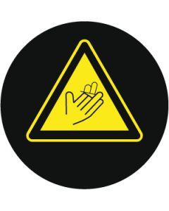 Cutting Risk Symbol | Gobo Projector Safety Sign | Warehouse Safety ...